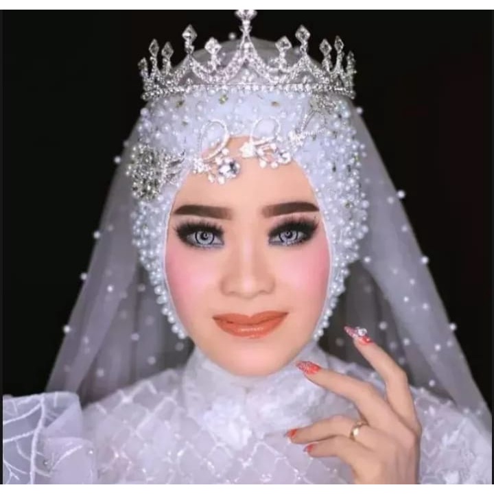 Jual Headpiece Tile Mutiara Pengantin | Shopee Indonesia