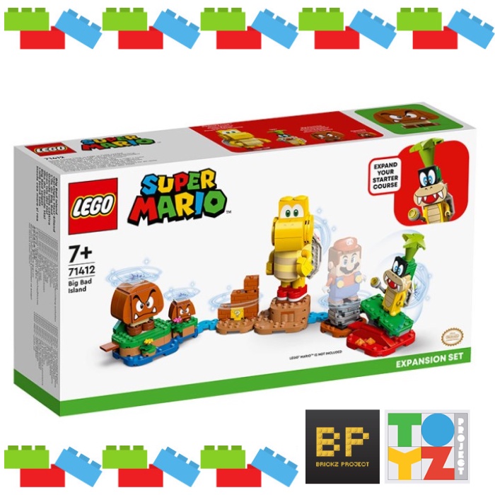 Jual Lego 71412 Super Mario Big Bad Island Expansion Set | Shopee Indonesia