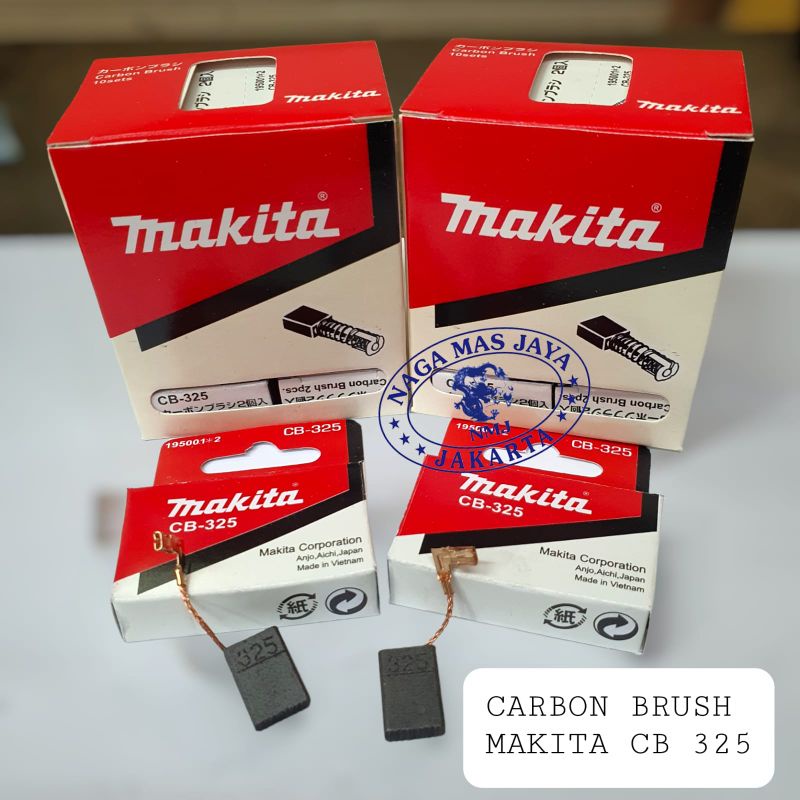 Jual CARBON BRUSH MAKITA CB 325 / CARBON BRUSH ARANG MAKITA CB 325 / SEPUL / SPUL / BOSTEL ...