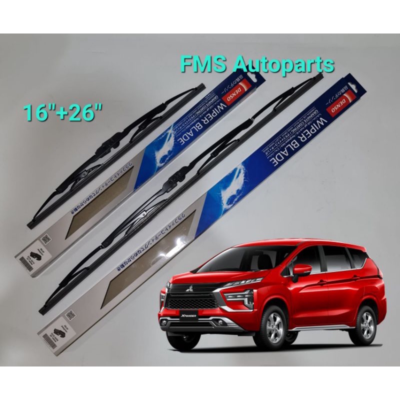 Jual Wiper blade/kaca depan mobil Mitsubishi Xpander 1set(kiri&kanan ...