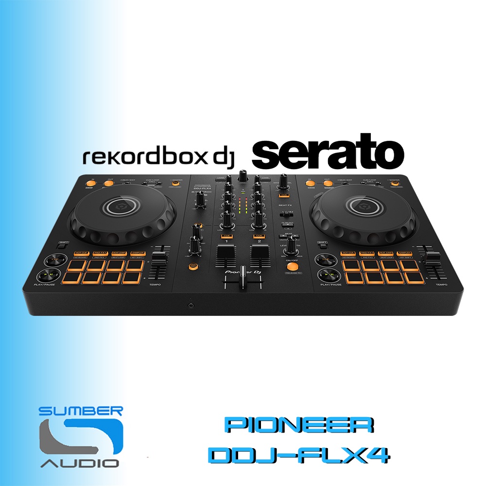 Jual PIONEER DDJ-FLX4 DJ CONTROLLER SERATO REKORDBOX FLX 4 GARANSI RESMI | Shopee Indonesia