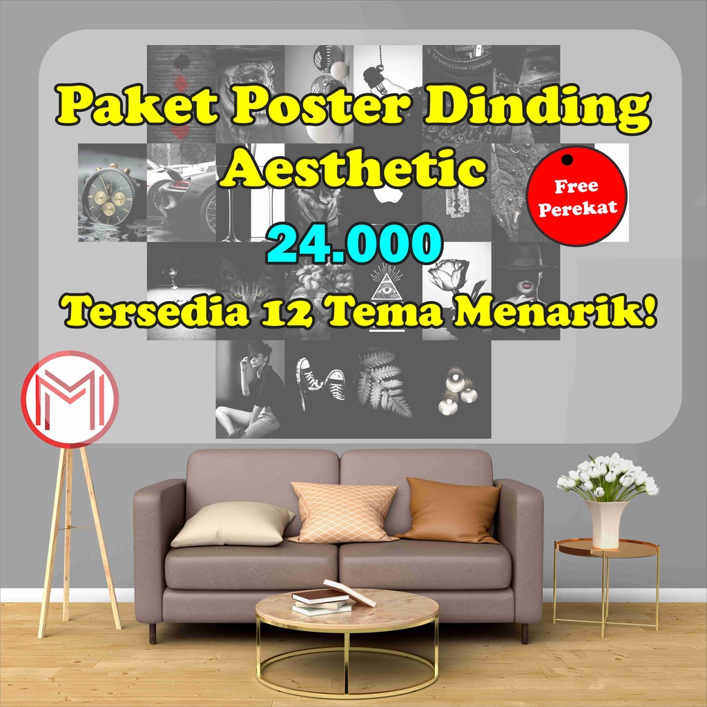 Jual POSTER DINDING AESTHETIC 2 ukuran/POSTER AESTHETIC/DEKORASI KAMAR ...