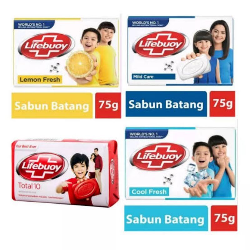 Jual LIFEBUOY BATANG 100gr / LIFEBUOY SABUN MANDI BATANG ANTI BACTERIAL ...