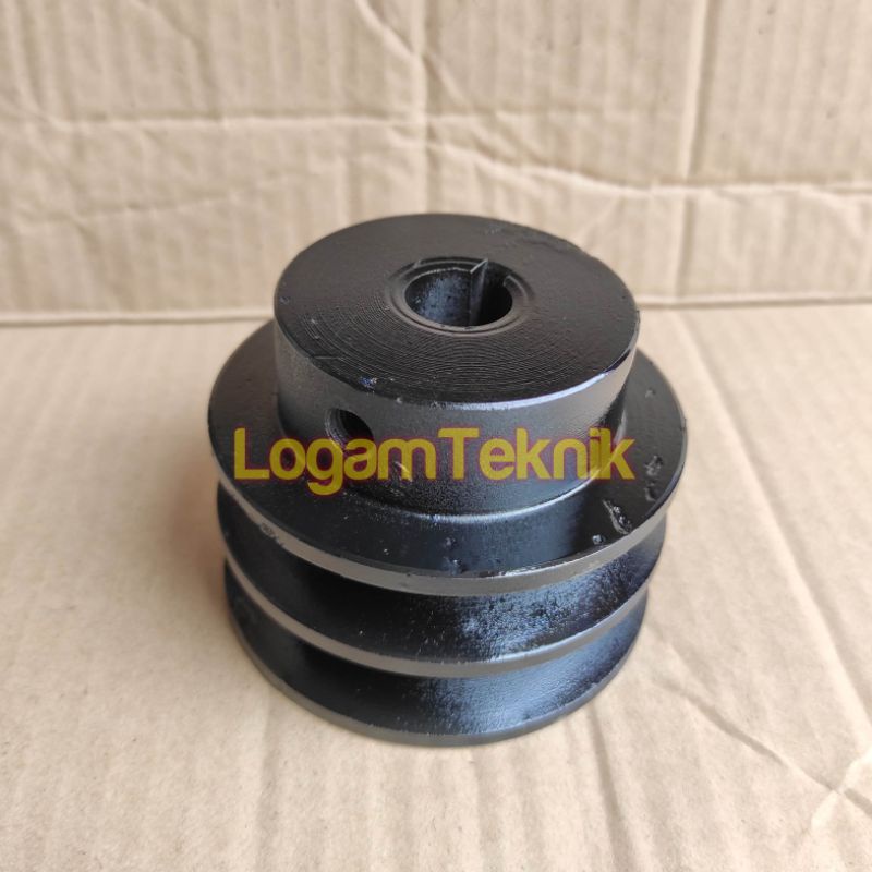Jual Puli pulley pully A2 - 3 inch as 15 16 17 18 19 20 22 24 25 28 30 ...