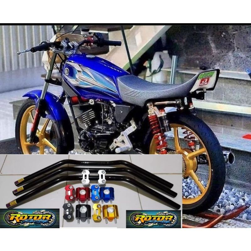 Jual Stang rzr roadrace yamaha rx king plus raiser dudukan cnc ...