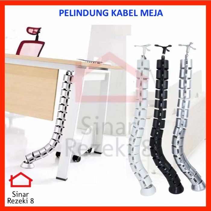 Jual Tulang Ikan Lubang Kabel Ular 75 cm / Grommet Cable Bulat Tutup ...