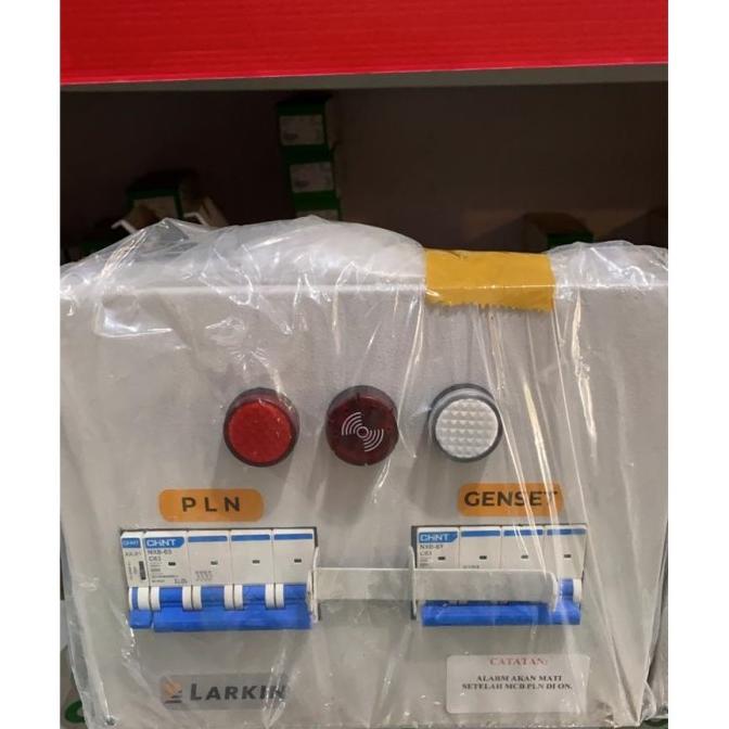 Jual Panel Interlock Pln Chint 4P + Buzzer Ohm Saklar Switch Handle ...