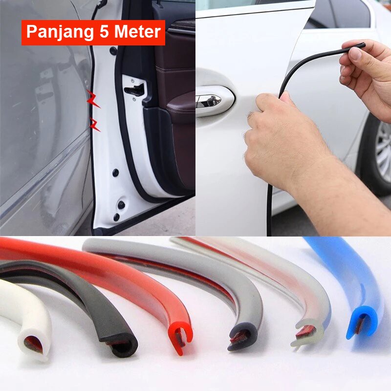 Jual Karet Pelindung Pintu Mobil List Lis Door Guard Car Dekorasi Mobil ...