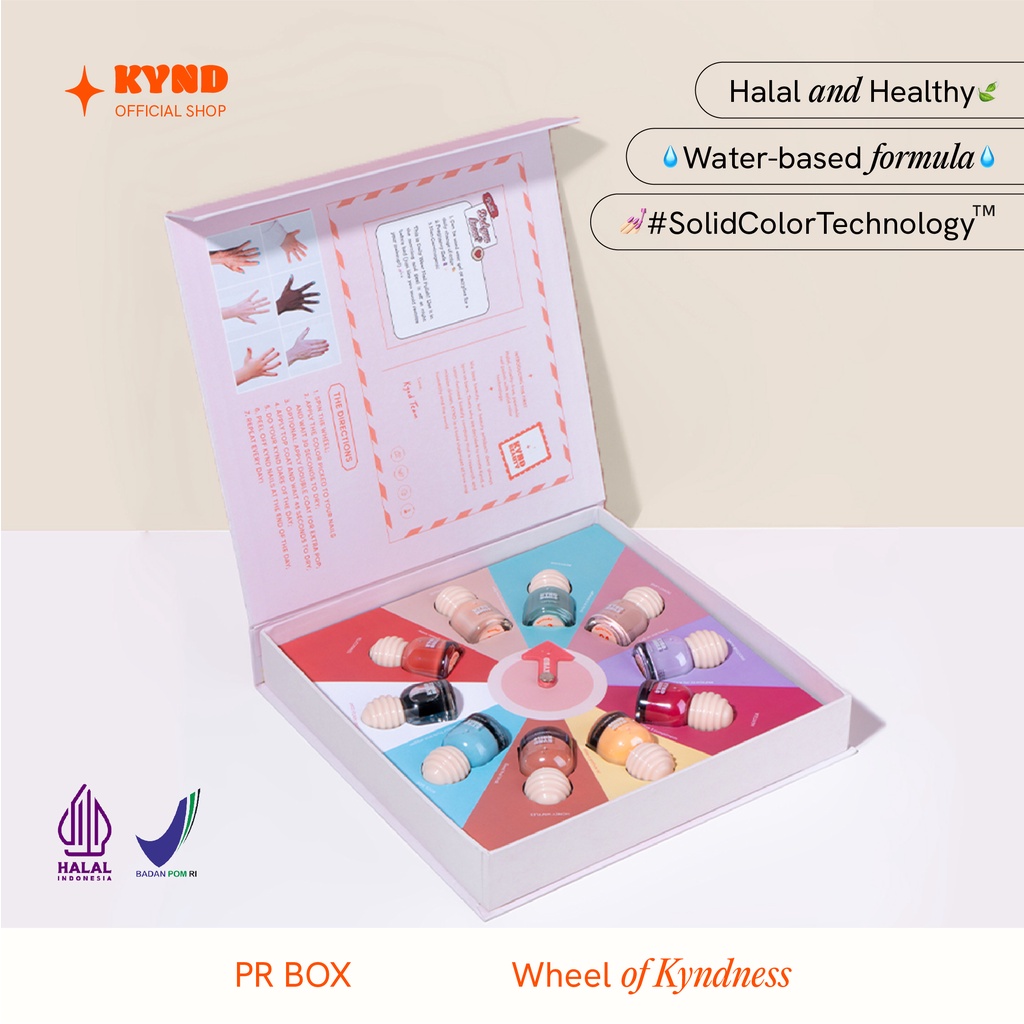 Jual Kynd Beauty Creamy Collection PR Box | Wheel of Kyndness | Shopee Indonesia