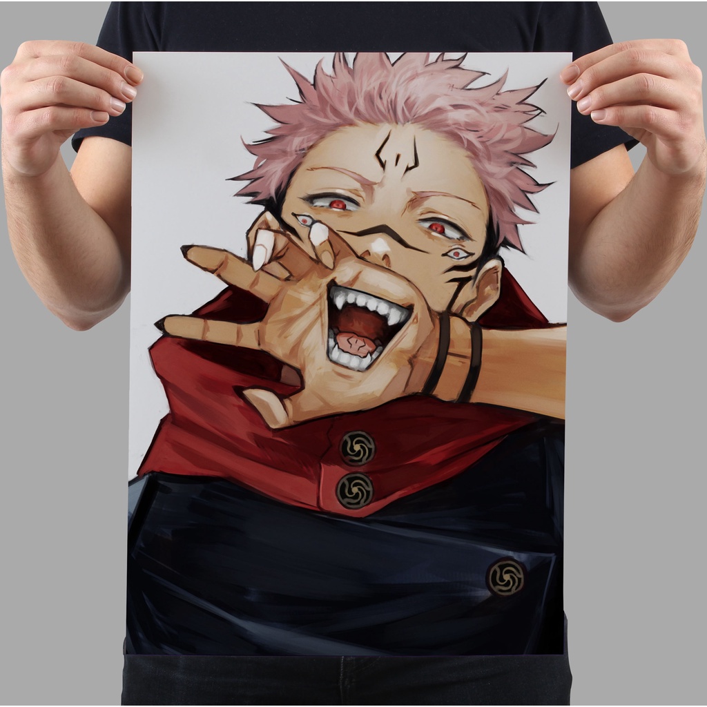 Jual Poster Anime Jujutsu Kaisen ukuran A3 | Shopee Indonesia
