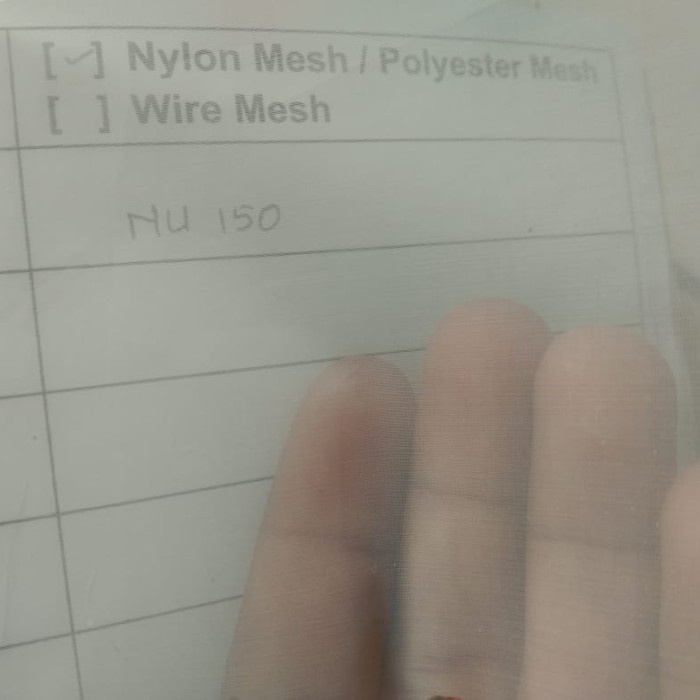 Jual Kain Saringan Nylon Mesh 150 (100 Micron) | Shopee Indonesia