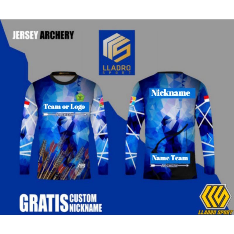 Jual Jersey Archery kaos Jersey Panahan full printing | Shopee Indonesia