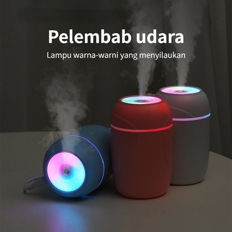 Jual Humidifier 300ML Aromatherapy Purifier Diffuser Portable Mini USB ...