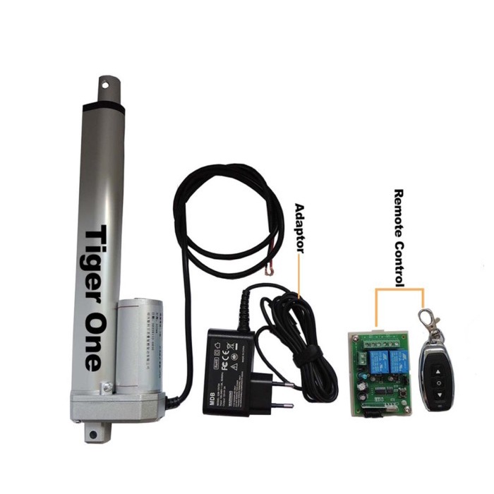Jual Actu Aktuator, Actuator 12V Linear Aktuator, Linear Actuator 20Cm ...