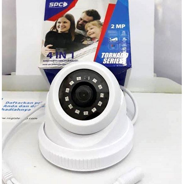 Jual CAMERA CCTV SPC TORNADO 2MP INDOOR 4 IN 1 GARANSI RESMI | Shopee ...