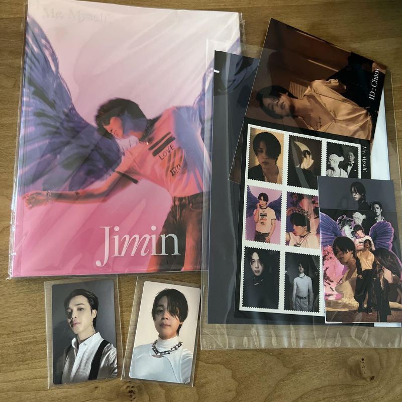 Jual BTS JIMIN PHOTOBOOK ME MYSELF CHAOS / JM PHOTOFOLIO PHOTOCARD PB ...