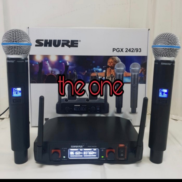 Jual Mic Wireless Shure Pgx 242 Ll New Series | Shopee Indonesia