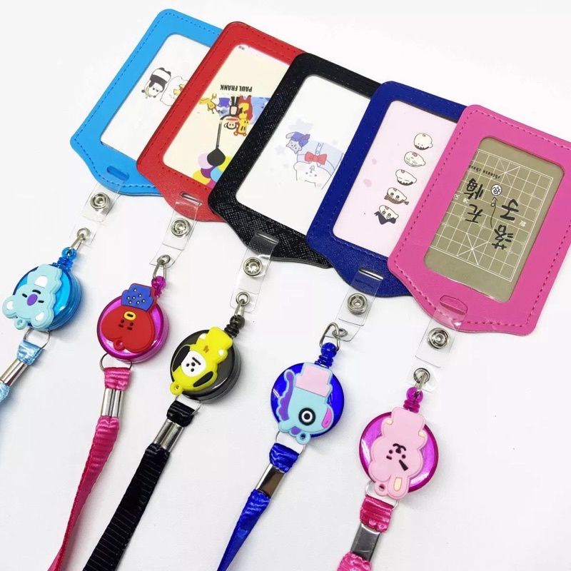 Jual Name tag id card BT21/New karakter kalung untuk kartu Id card ...