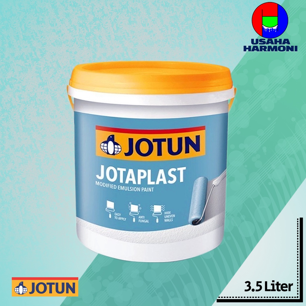 Jual Cat Tembok Jotun Jotaplast White & Sky White | Ukuran : 3.5 Liter ...