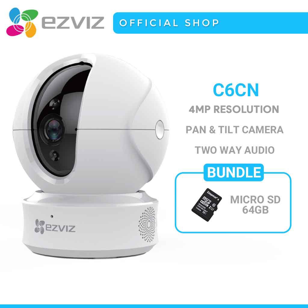 Jual EZVIZ C6CN 4MP Bundle Micro SD 64GB - Home Dome Smart Wireless IP ...