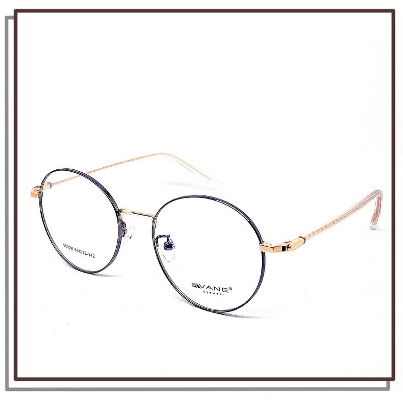 Jual FRAME KACAMATA BULAT KOREA VANE 56328 Model Keren Elegan Kualitas ...