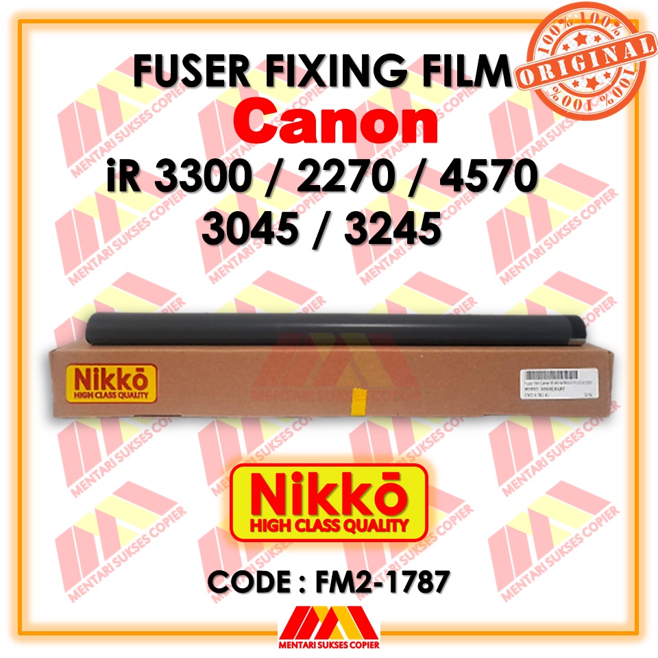 Jual FIXING FILM CANON iR 4570 3045 3245 2270 3300 FM2-1787 COMPATIBLE ...
