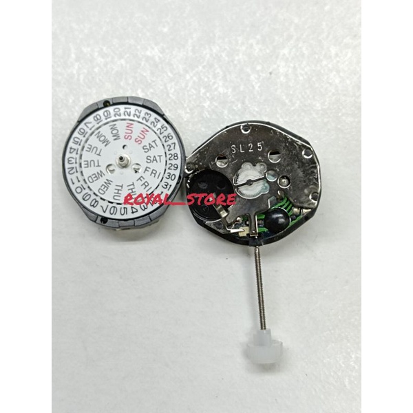 Jual mesin jam tangan kaleng sl25 tanggal dan hari original | Shopee Indonesia