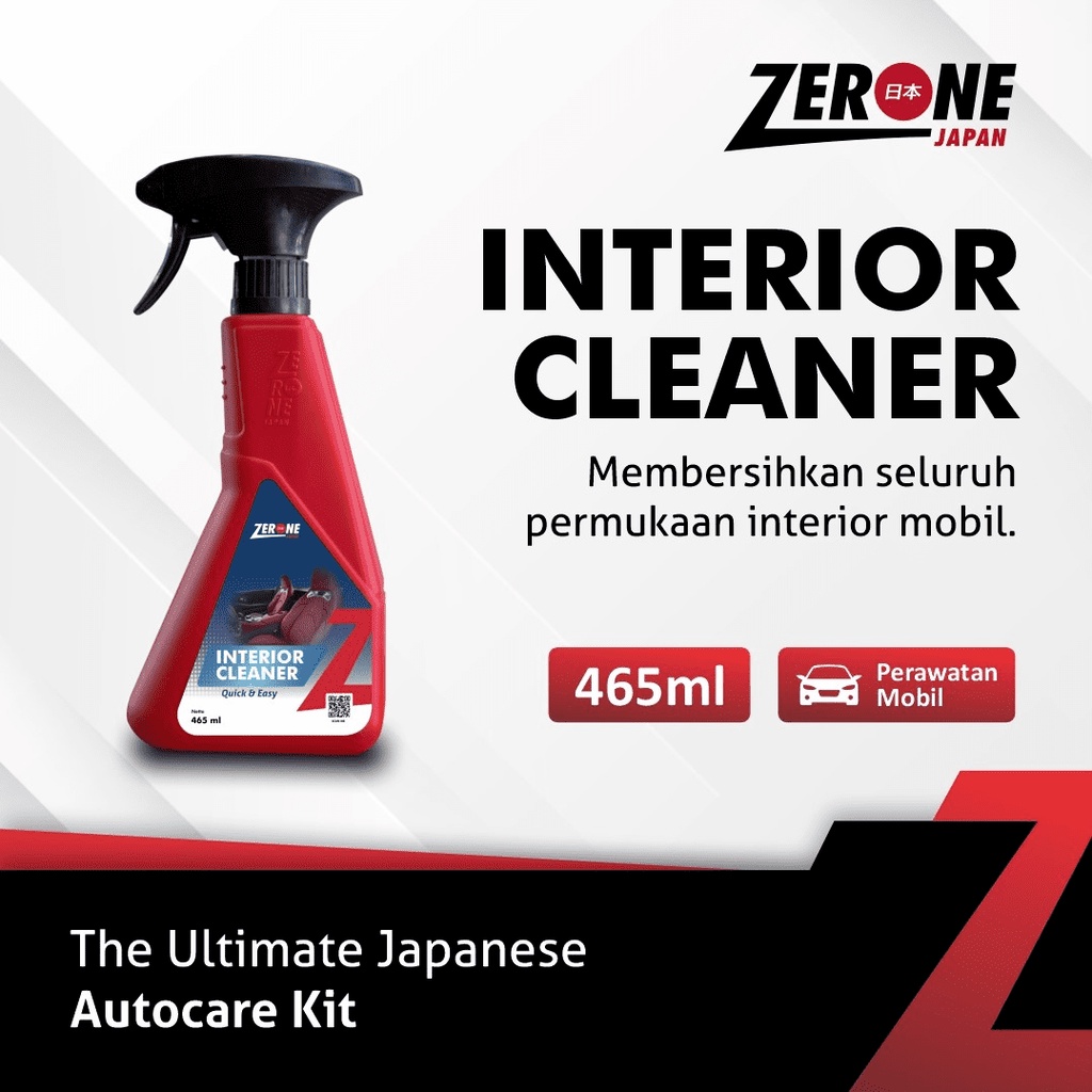 Jual Pembersih Interior Jok Plafon Doortrim Interior Cleaner Zerone Japan | Shopee Indonesia