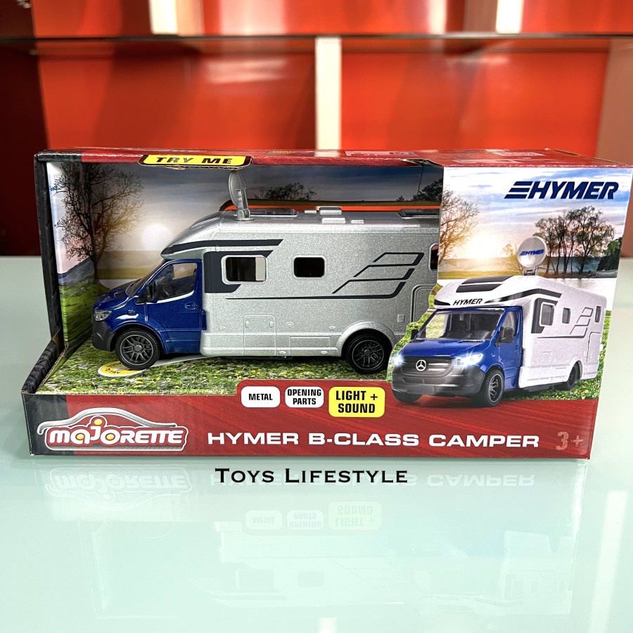 Jual Mobil Truck Majorette Diecast Hymer B Class Camper (BUNYI NYALA ...