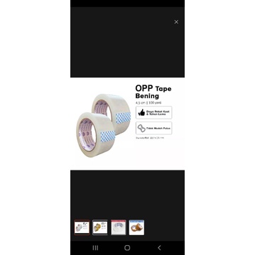 Jual lakban bening 45mm x l00yard solatif bening solatif transparan ...