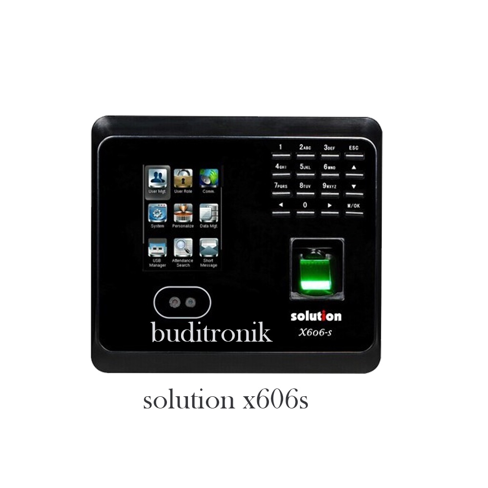 Jual Solution Finger Print X606-S RfId Face Wajah / Mesin Absen ...