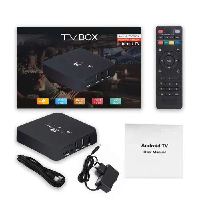 Jual Box Android Tv Box 4+32Gb & 8+64Gb Mxq Pro 4K Smart Internet Tv ...