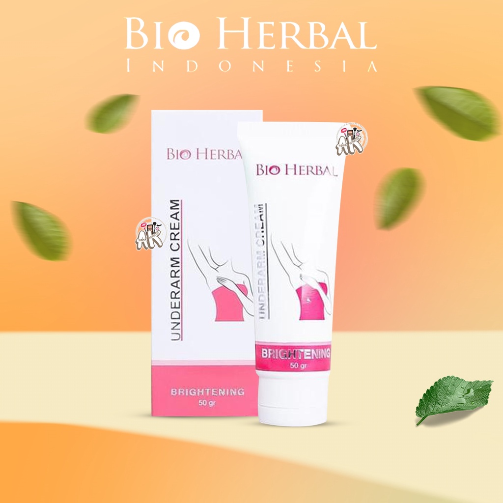 Jual BIO HEBRAL UNDERARM CREAM BRIGHTENING / BIO HERBAL PEMUTIH KETIAK ...