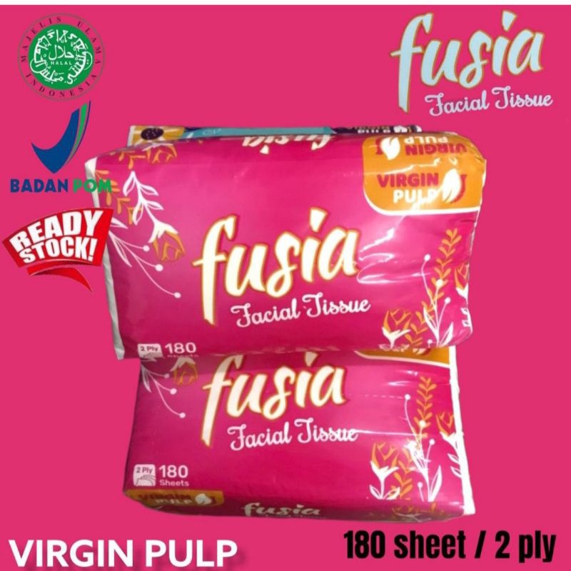 Jual Tisue Fusia 180 Sheet | Shopee Indonesia