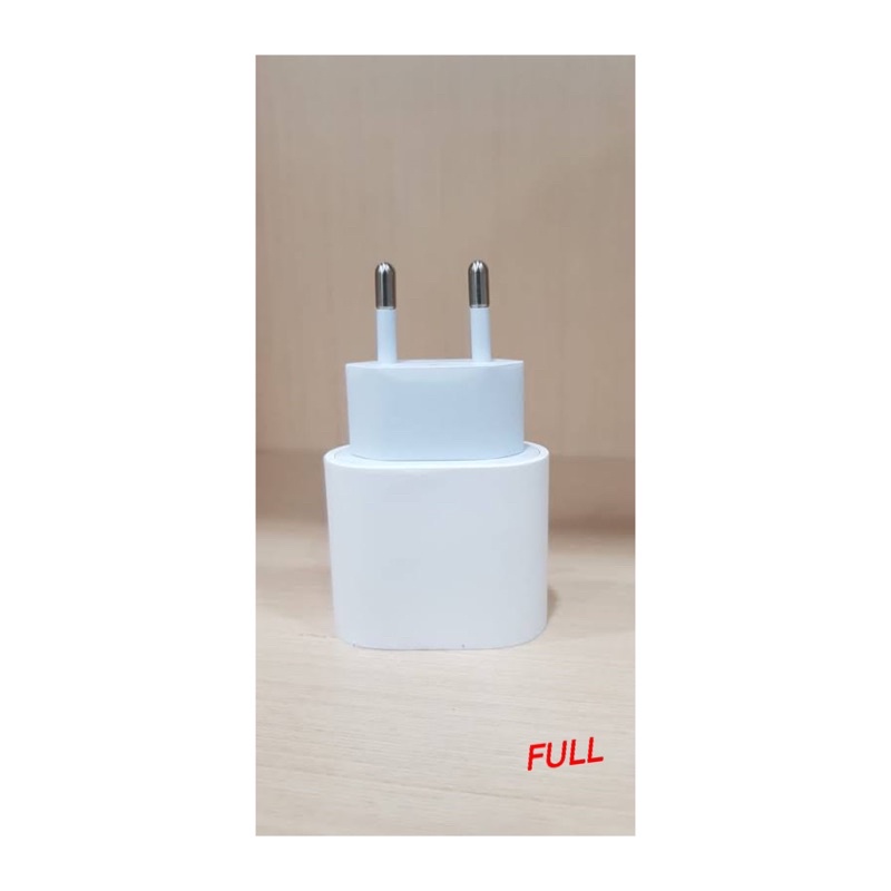 Jual Kepala adapter iPhone 12 pro max 20W USB-C ORIGINAL | Shopee Indonesia