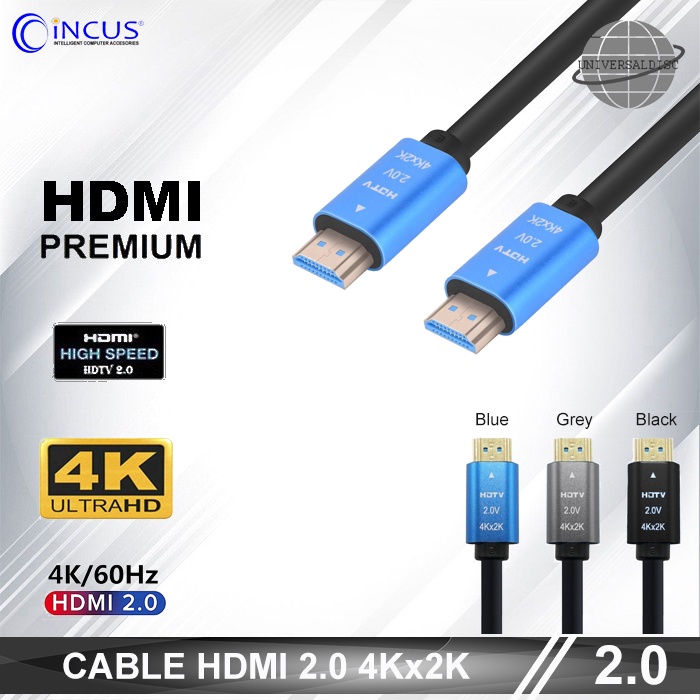 Jual Kabel HDMI 2.0 4K 2K HDTV Premium Ethernet 10M 10 Meter | Shopee ...