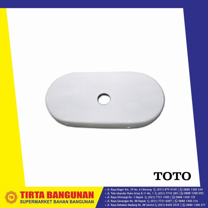 Jual TOTO SW420CRJP TANK COVER FOR SW420JP /TUTUP TANGKI KLOSET CW421 ...