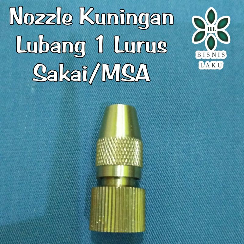 Jual NOZZLE NOSEL SPUYER SPRAYER KUNINGAN LUBANG 1 LURUS PREMIUM ...