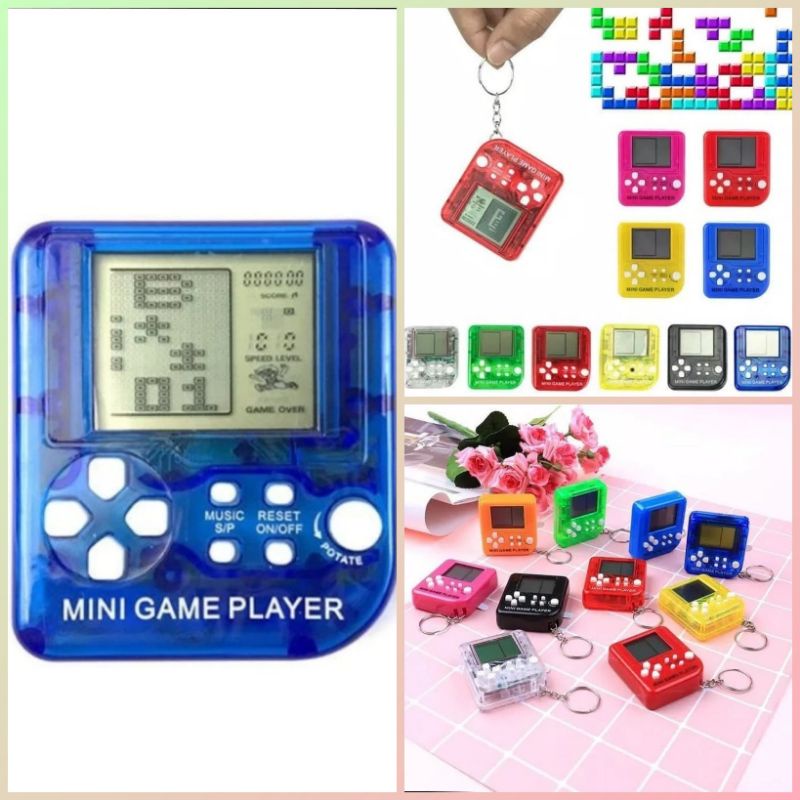 Jual Gantungan Kunci Mainan tetris Mini/game konsol | Shopee Indonesia