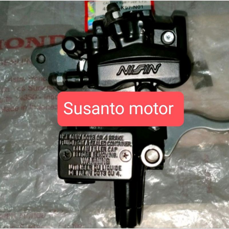 Jual KALIPER DEPAN/BABI DEPAN+MASTER REM RUMAH MASTER KANAN HONDA PCX Barang kwalitas original ...