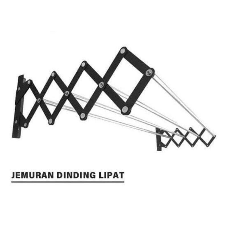 Jual Jemuran Dinding Lipat Fleksibel / Jemuran Portable Sudut / Jemuran ...