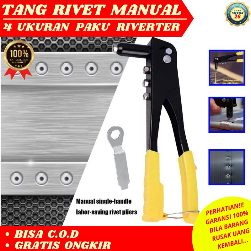 Jual Tang Tembak Rivet / Tang Riverter / Tang Paku Tembak | Shopee ...