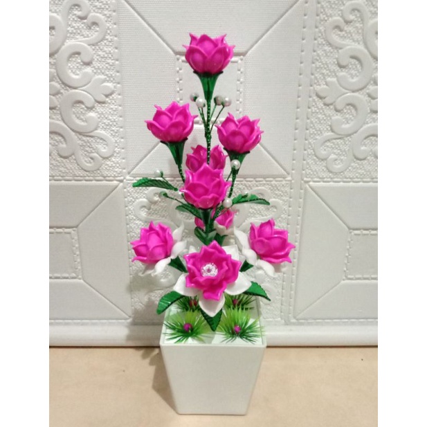 Jual Bunga mawar mekar kuncup akrilik | Shopee Indonesia