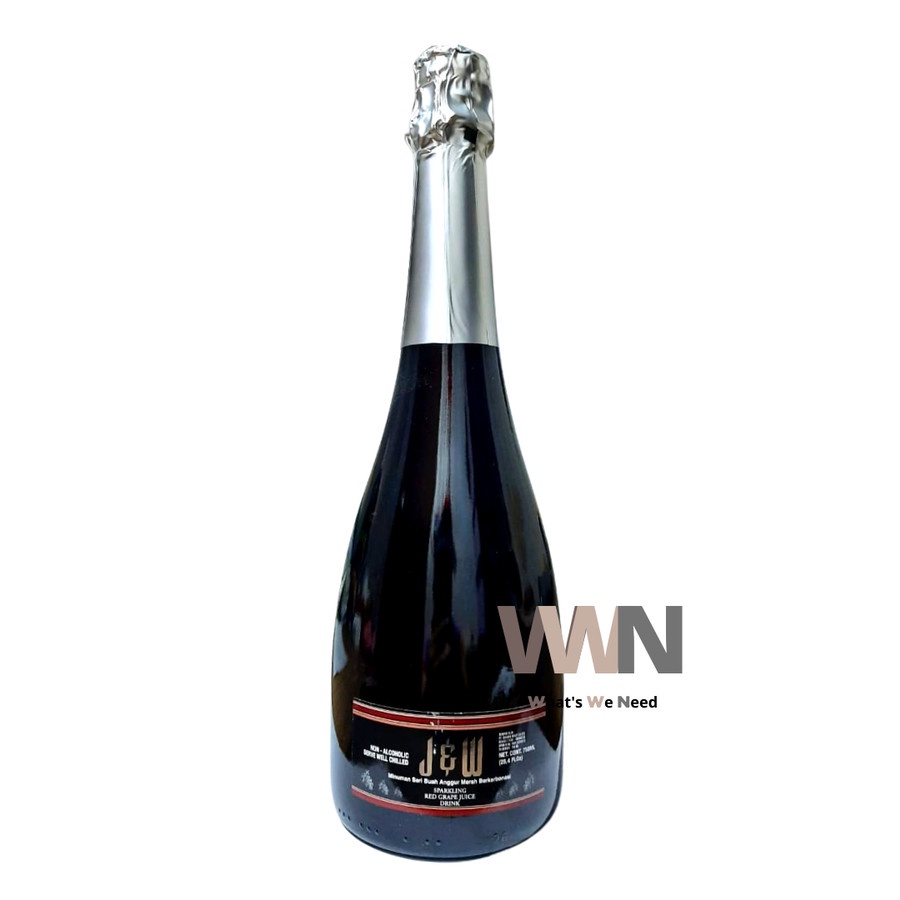 Jual J&W Sparkling Red Grape Juice 750ml - Sparkling Anggur | Shopee ...