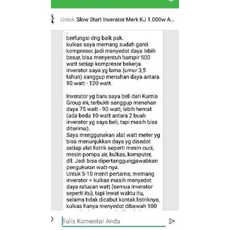 Jual Chekout SLOW START INVERATOR KJ 1000W ALAT ANTI LISTRIK JEGLEK SOFT STARTING PENGHEMAT ...