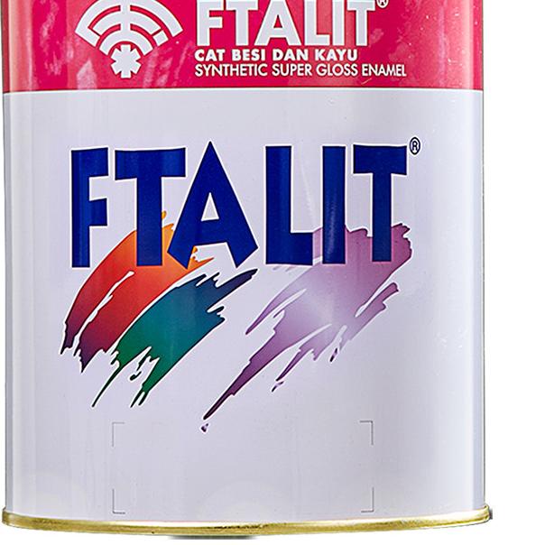Jual FTALIT GLOSS / CAT KAYU BESI HITAM & PUTIH 1 KG | Shopee Indonesia