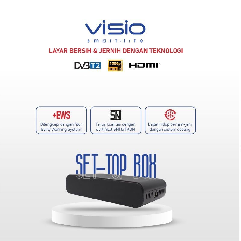 Jual Visio Set Top Box Digital TV Garansi Resmi | Shopee Indonesia