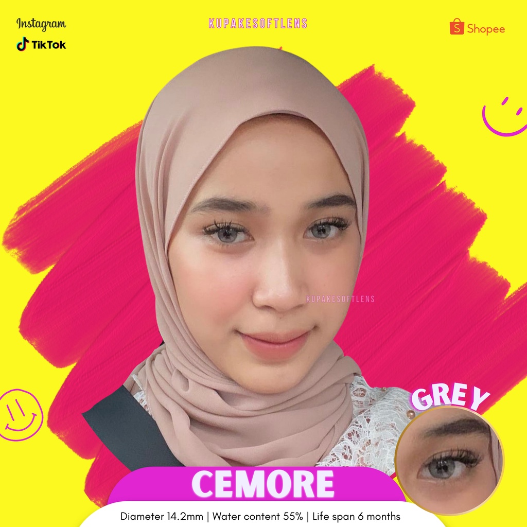 Jual KUPAKESOFTLENS Mini Cemore Natural Softlens By Kitty Kawai ...