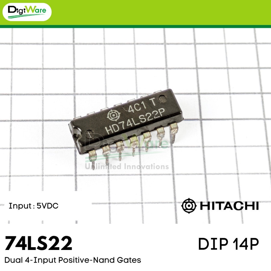 Jual IC TTL 74LS22 NAND Gates DIP 14 Pin | Shopee Indonesia