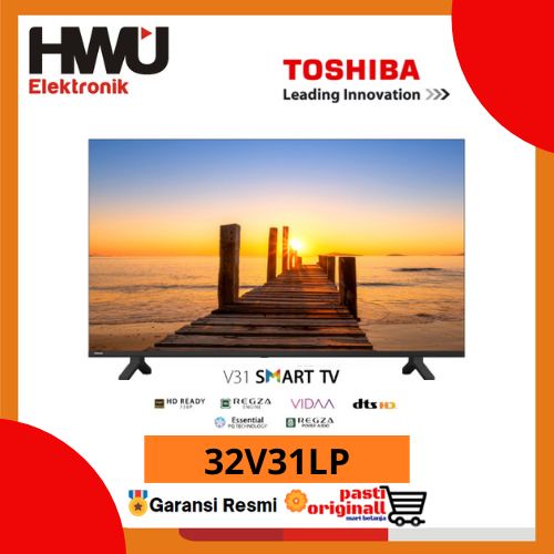 Jual TOSHIBA LED 32" SMART TV HD READY 32V31LP | Shopee Indonesia